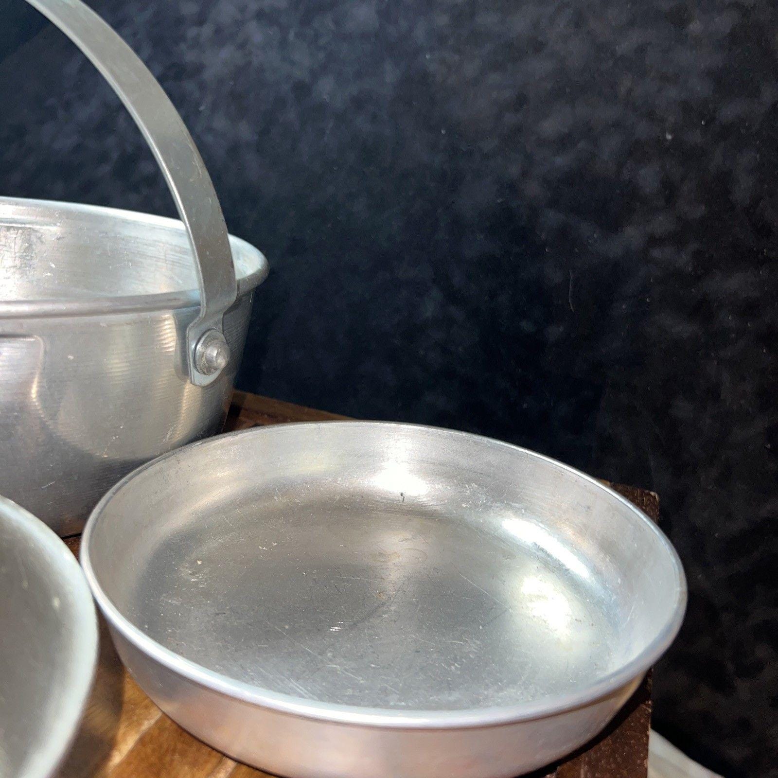 Vintage Aluminum Nesting Camping Mess Set Cooking Pots Made in Korea - Etsy