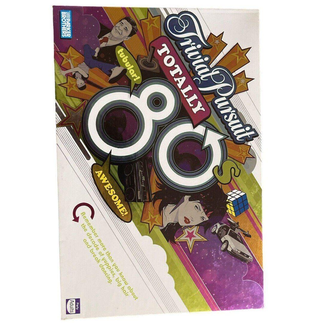 Parker Brothers Trivial Pursuit Totally 80s Game Board - Etsy