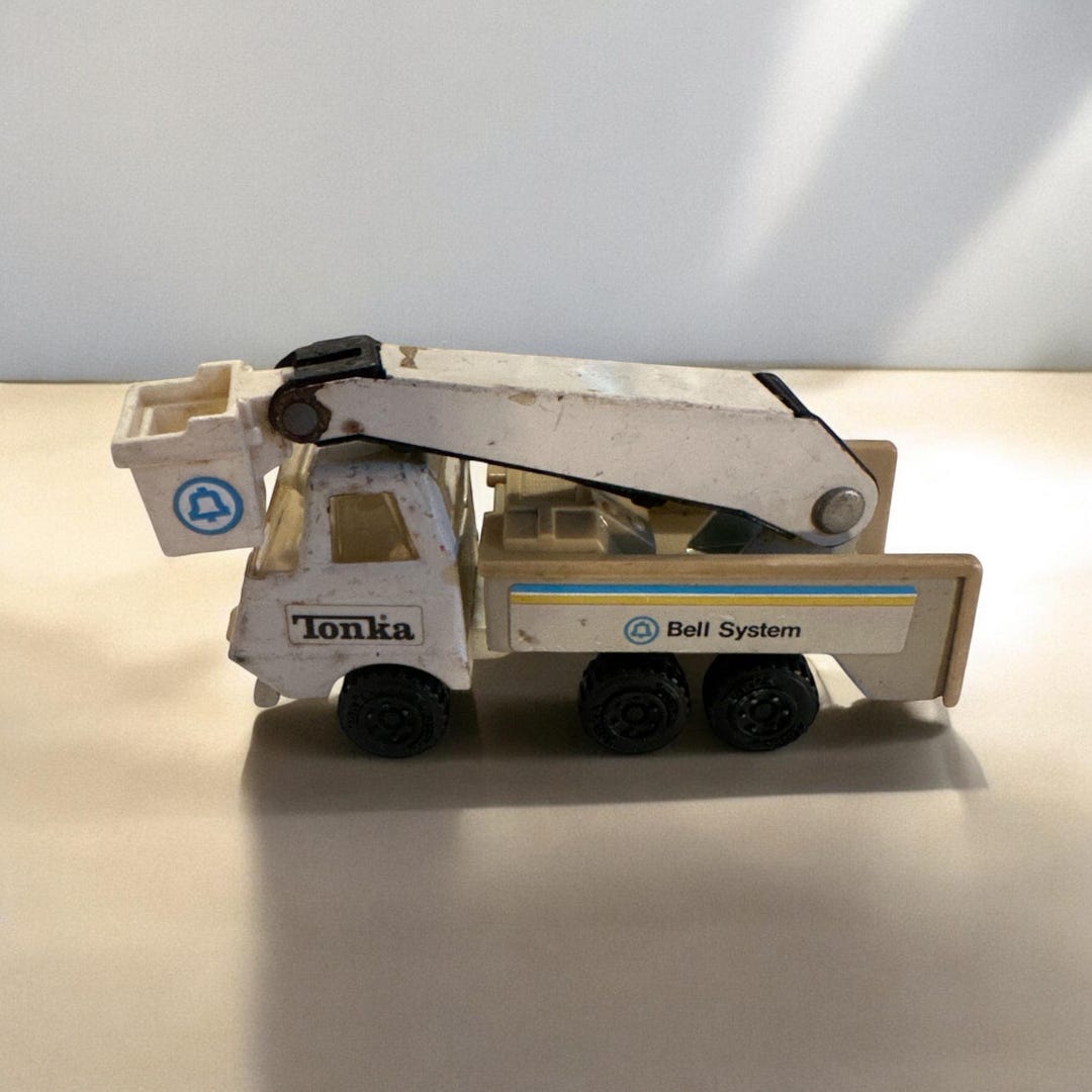 Vintage Tonka Bell Telephone Bucket Lift Truck #55010 - Etsy