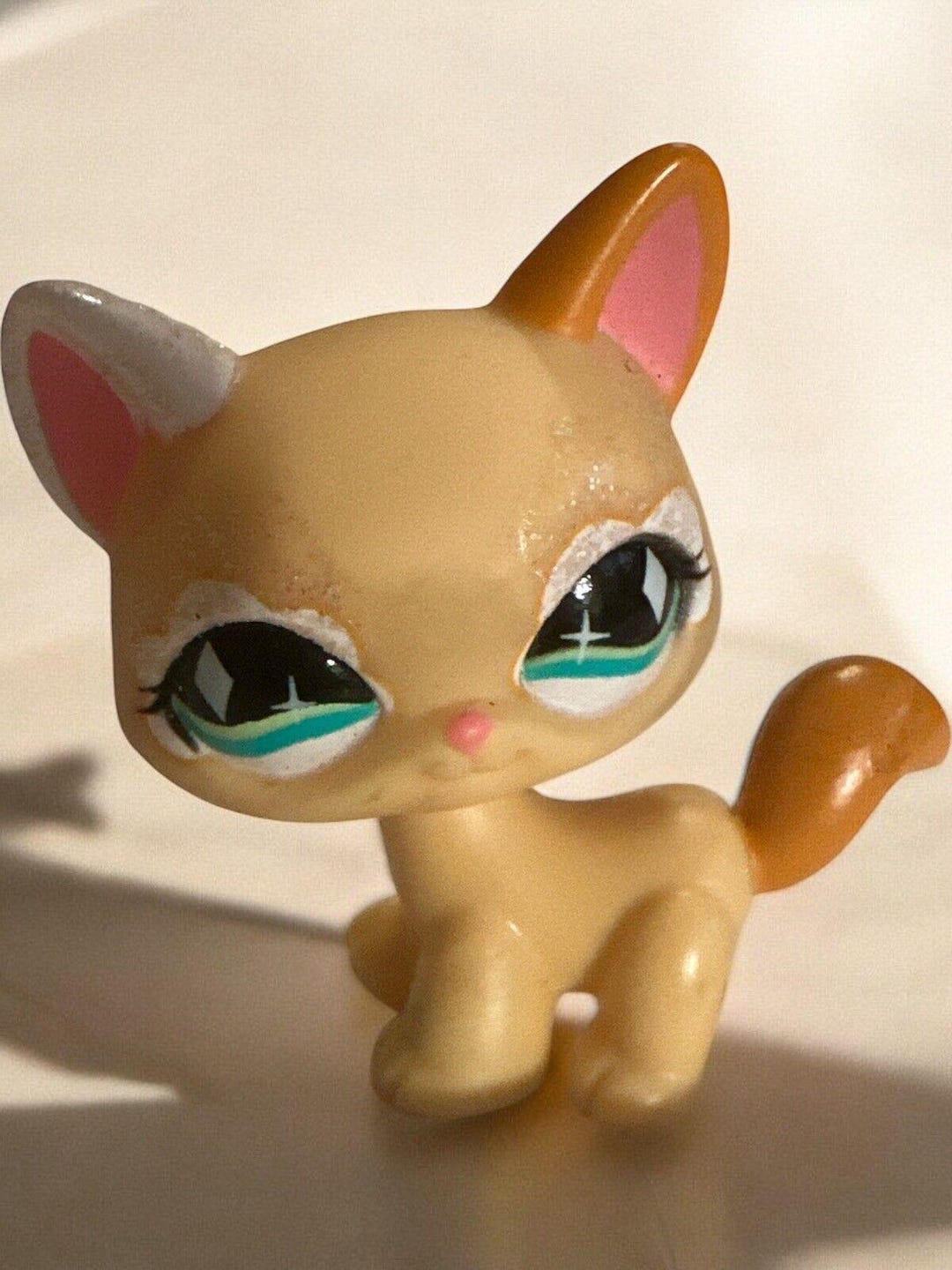 LPS 626 Authentic Littlest Pet Shop Original Chat Cat MAINE COON Hasbro ...