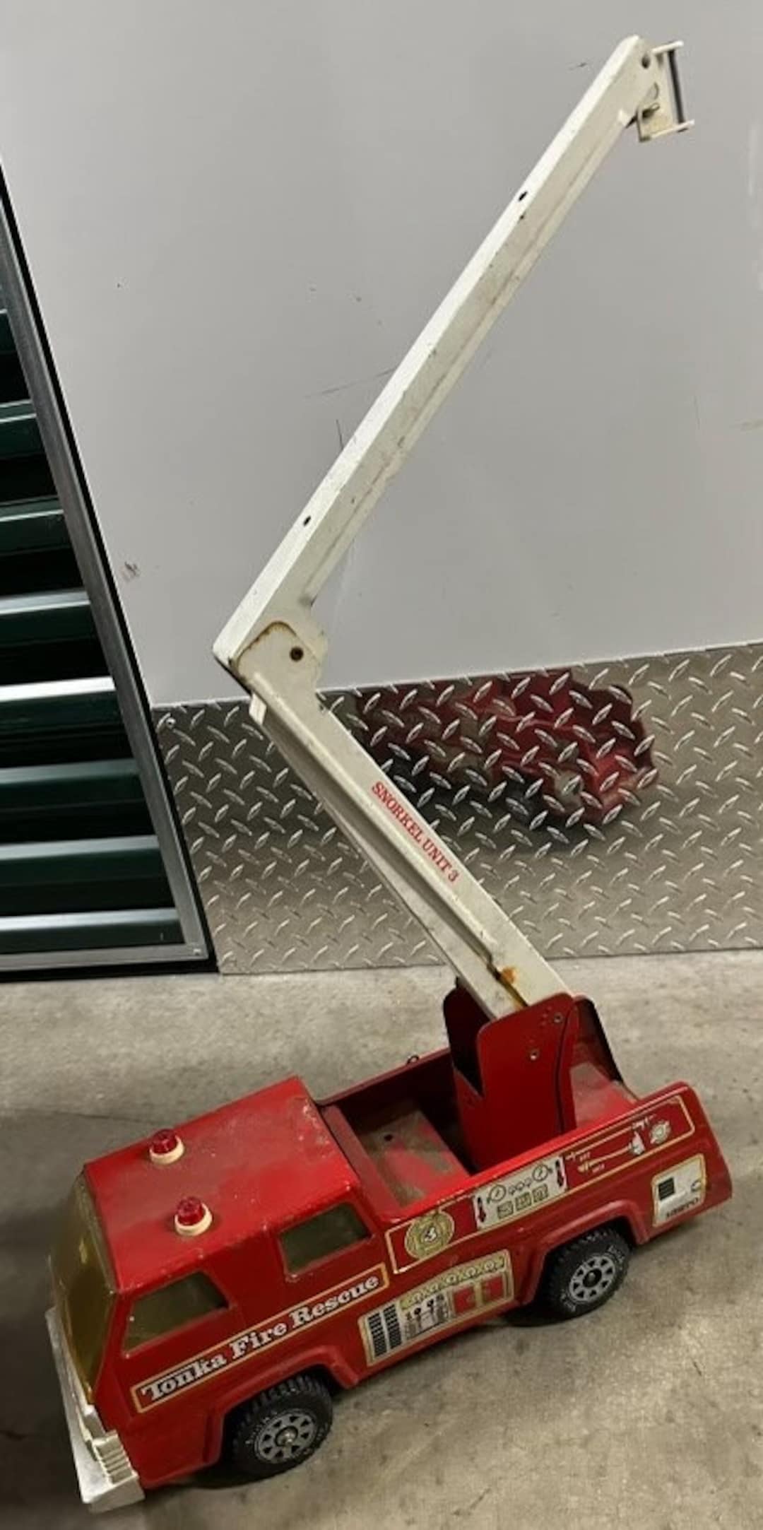 Vintage Tonka Red Firetruck Snorkel Unit 3 Fire Rescue 17 " - Etsy