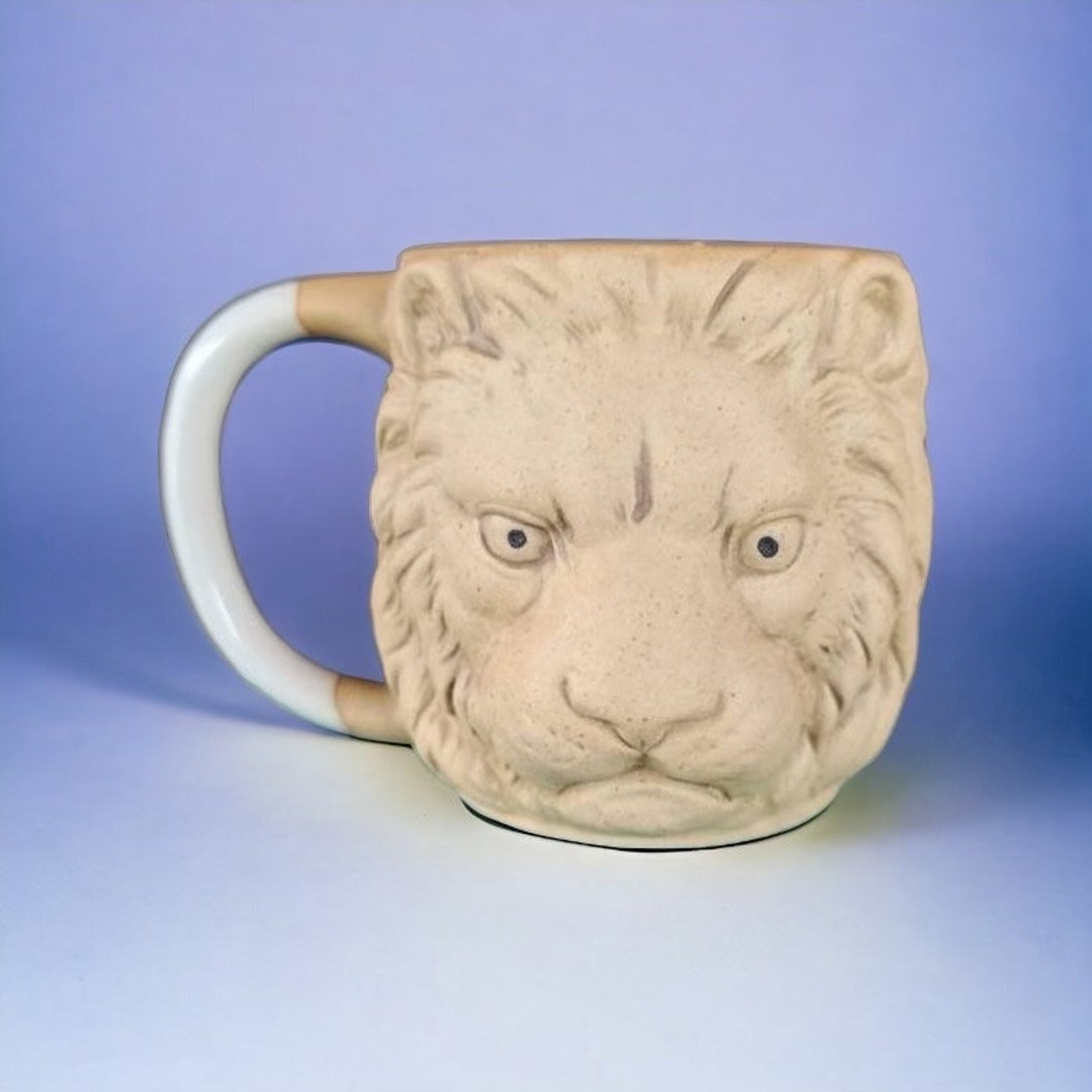 UCTCI Japanese Lion Head Mug - Etsy