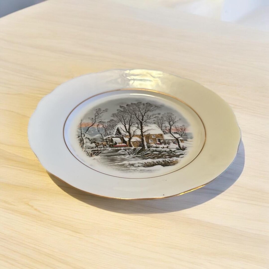 1977 Avon China Plate - Etsy