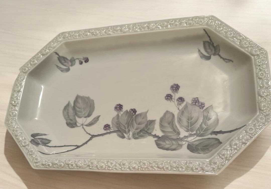 Platter Rosenthal Maria Blackberry Germany Porcelain - Etsy