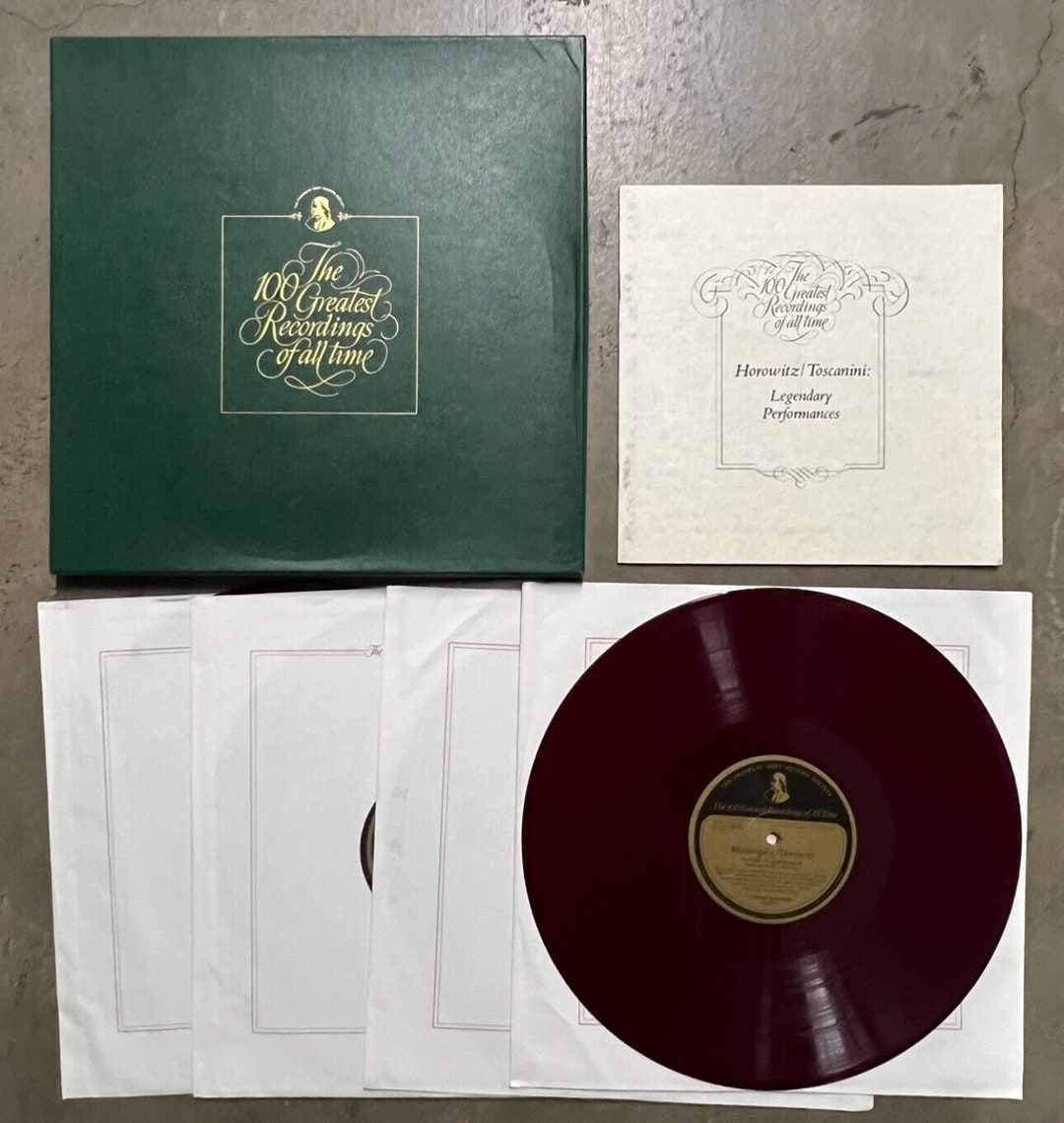 The 100 Greatest Recordings of All Time Vinyl Box Set 6 Records 1972 - Etsy