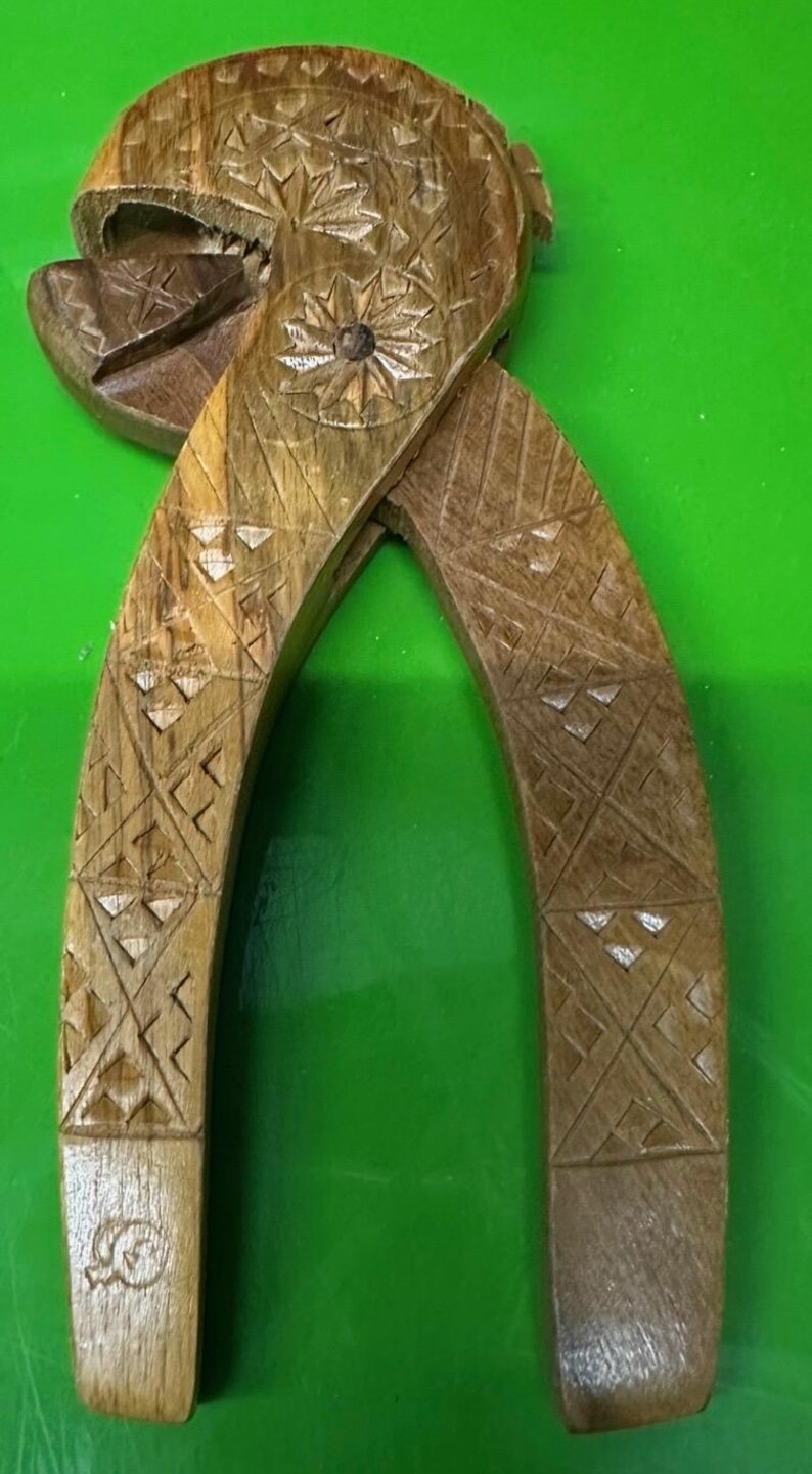 Wooden Nutcracker, Italian Folk Art, Treen Folk Art - Etsy