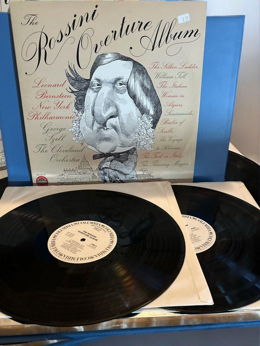 The Rossini Overture Album Leonard Bernstein Vinyl 2-LP Record Gatefold 1971 - Etsy