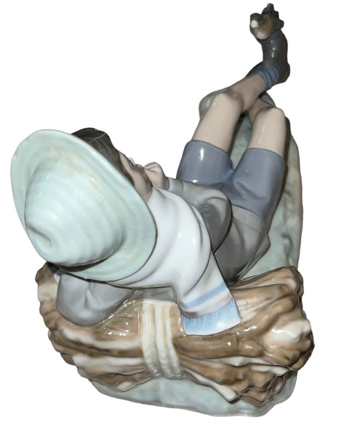 Vintage Lladro Porcelain Sheppard Boy With Bird Figurine #4730 - Etsy