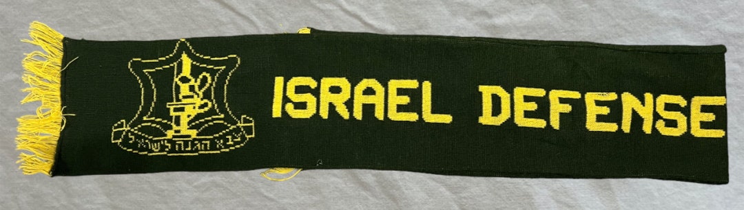 Vintage Israel Defense Forces Military Scarf - Etsy