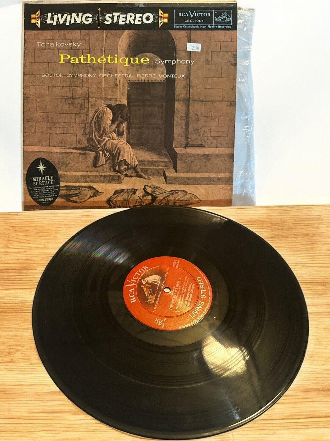 Tchaikovsky Pathetique Symphony Boston Monteux 1958 LP RCA Victor ...