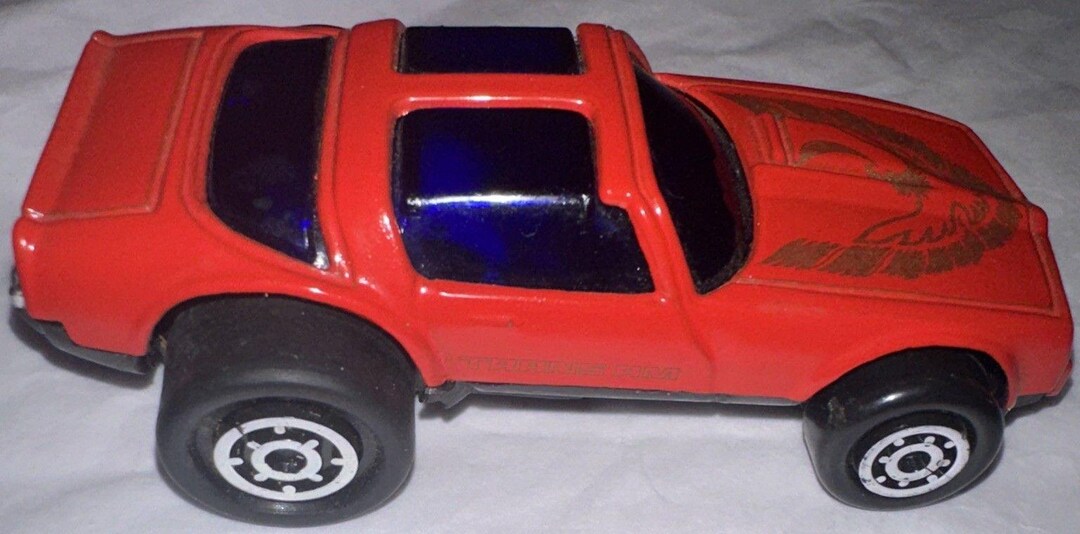 Mattel Arco Red Firebird Trans Am Pull Back TOY DIECAST CAR Made in ...
