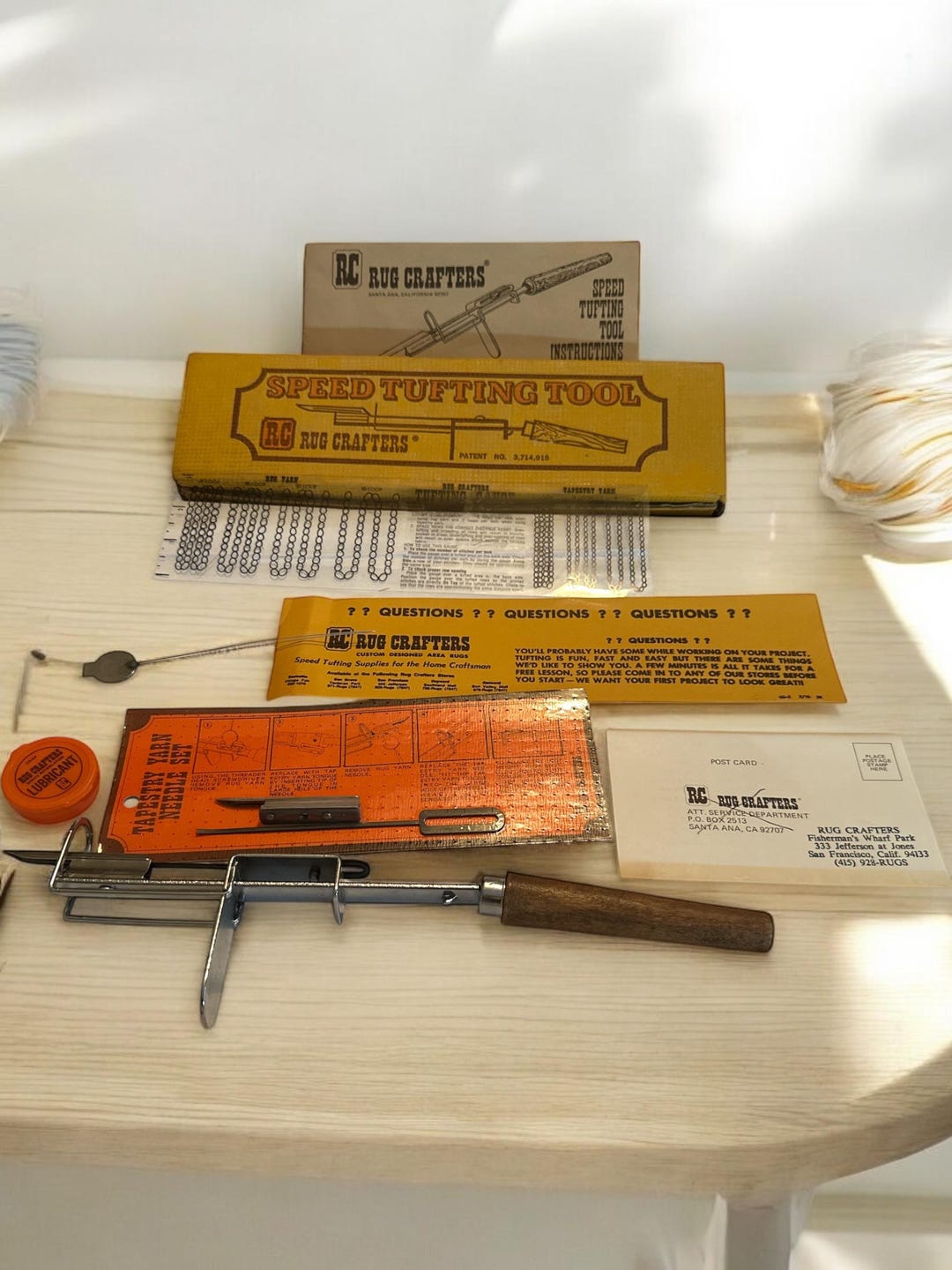 Vintage RC Speed Tufting Tool - Etsy