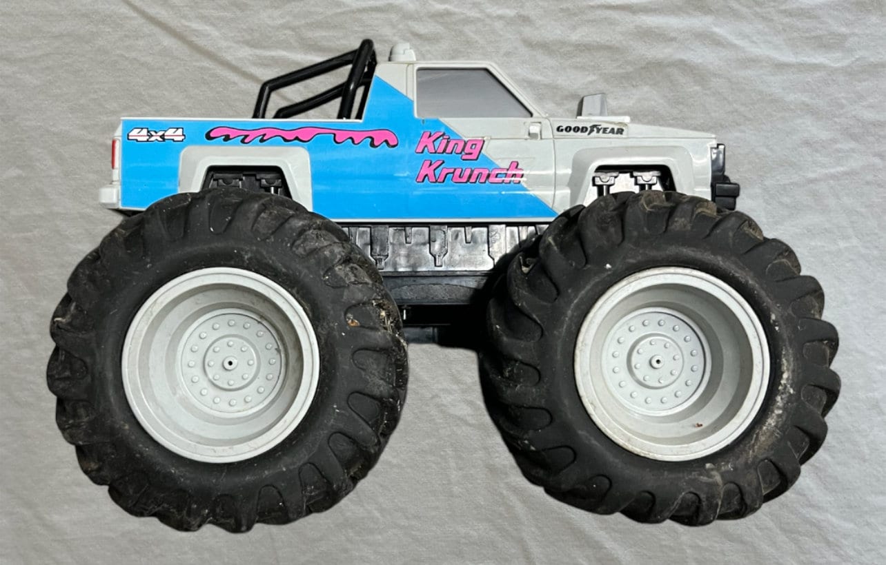 Galoob Tuff Trax Mondo King Krunch Monster Truck 1990 Lewis Goloop Toys ...