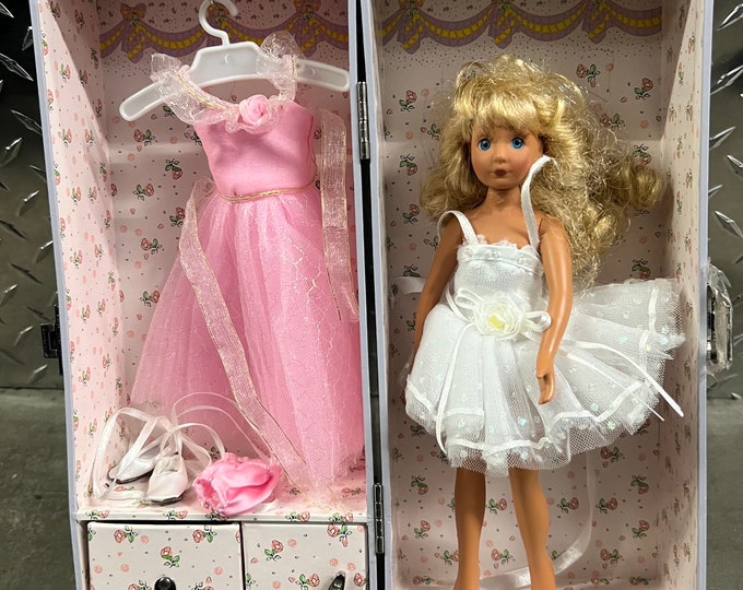 Vintage 1950s Ballerina Belle Doll, 18", Style B1, Rubber Face ...
