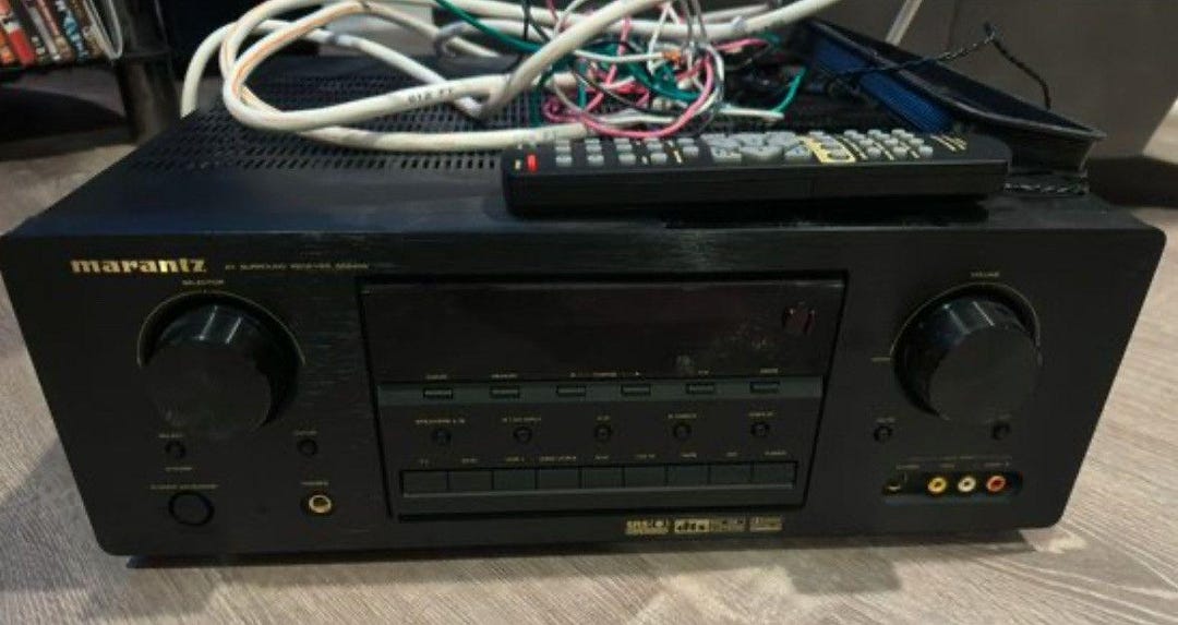 Marantz SR 6400 U1B AV Surround Receiver, Remote, Wires Bundle Tested ...