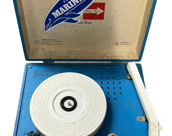 Vintage Imperial Party Time Record Player Solid State Phonograph Model ...