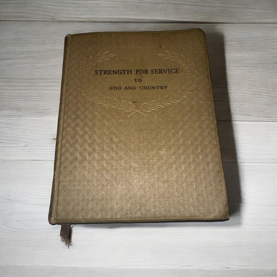 WWII 1942 Strength for Service to God and Country Military Daily ...