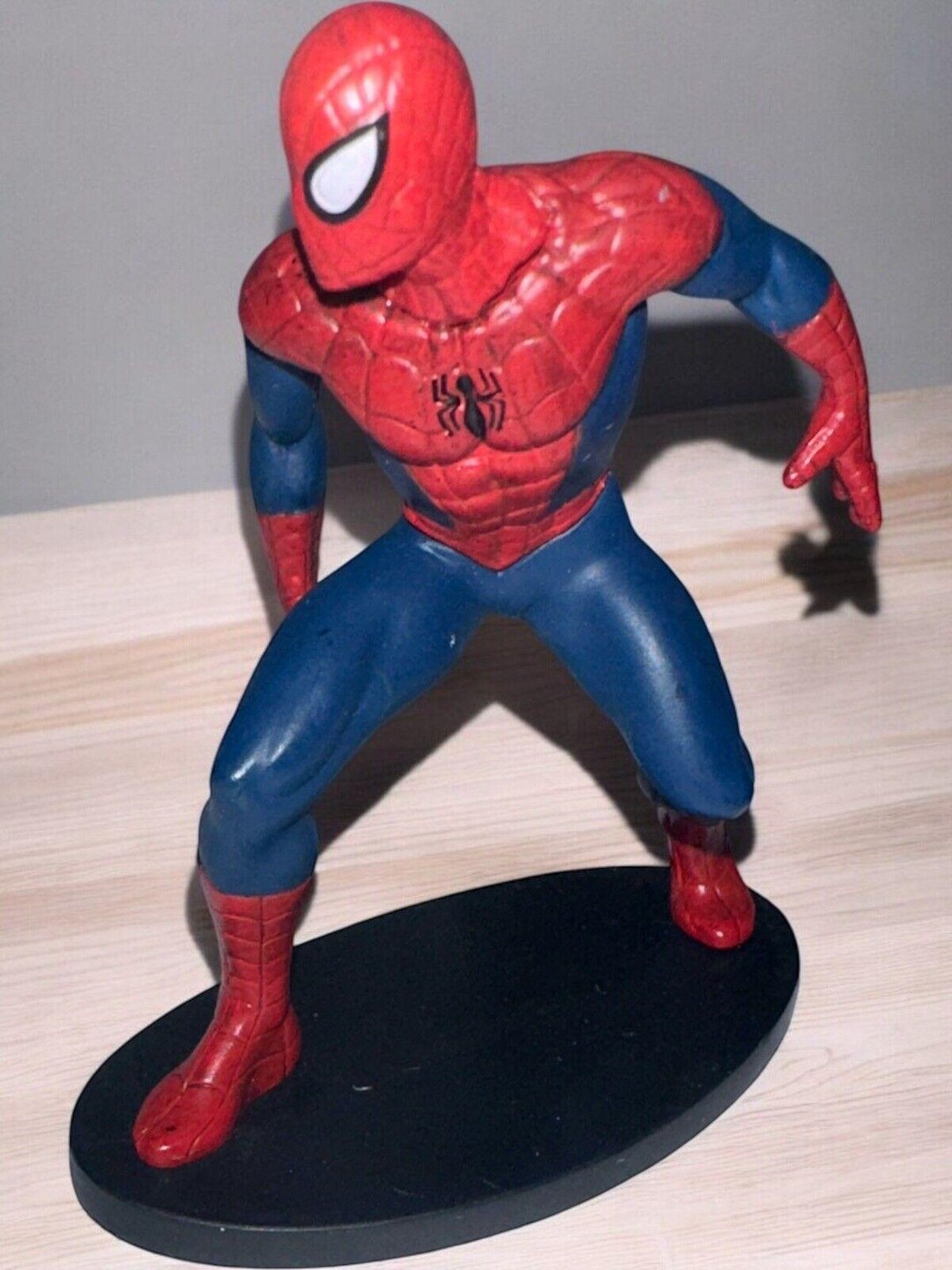 Disney Spider Man 2.75 PVC Plastic Figure on Base Marvel Comics, Cake ...