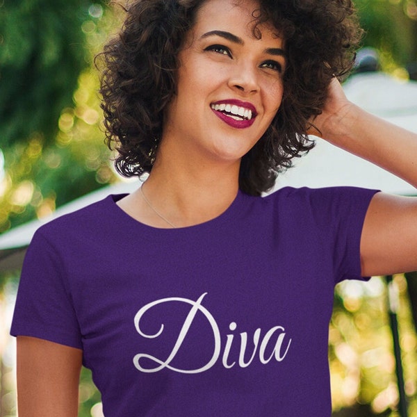 Diva Tshirt - Etsy