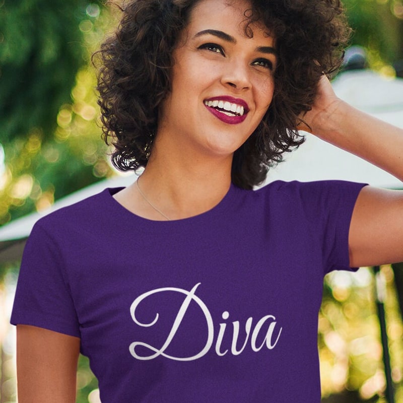 Diva Tshirt - Etsy