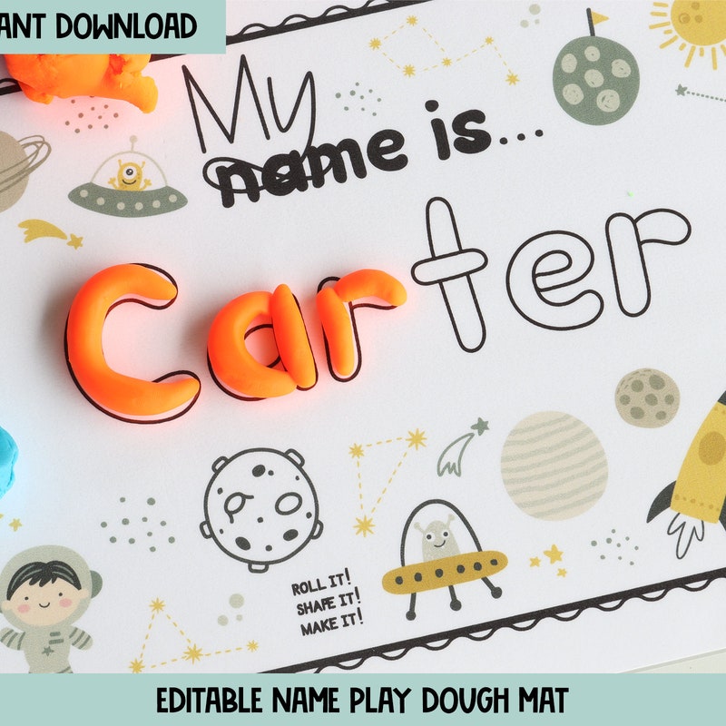 Outer Space Play Mat - Etsy