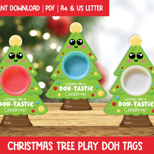 Christmas Play Doh Holder Svg - Etsy