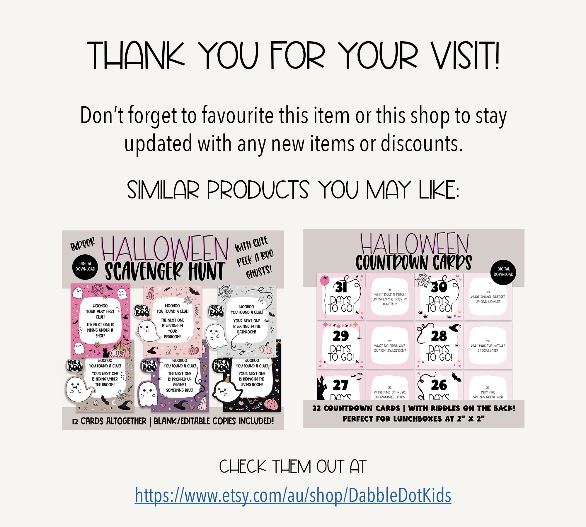 Halloween Scavenger Hunt Cards for Kids: Ghost Hunt Game (EDITABLE ...