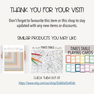 Printable Division Chart for Division Tables 1 to 12 | Division Poster ...