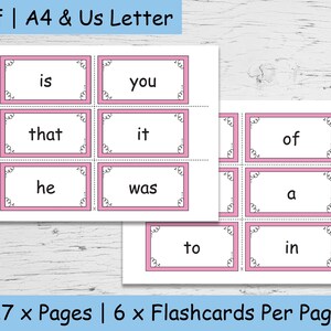 Fry's First 100 Sight Word Flashcards: Kindergarten & 1st Grade (PDF ...