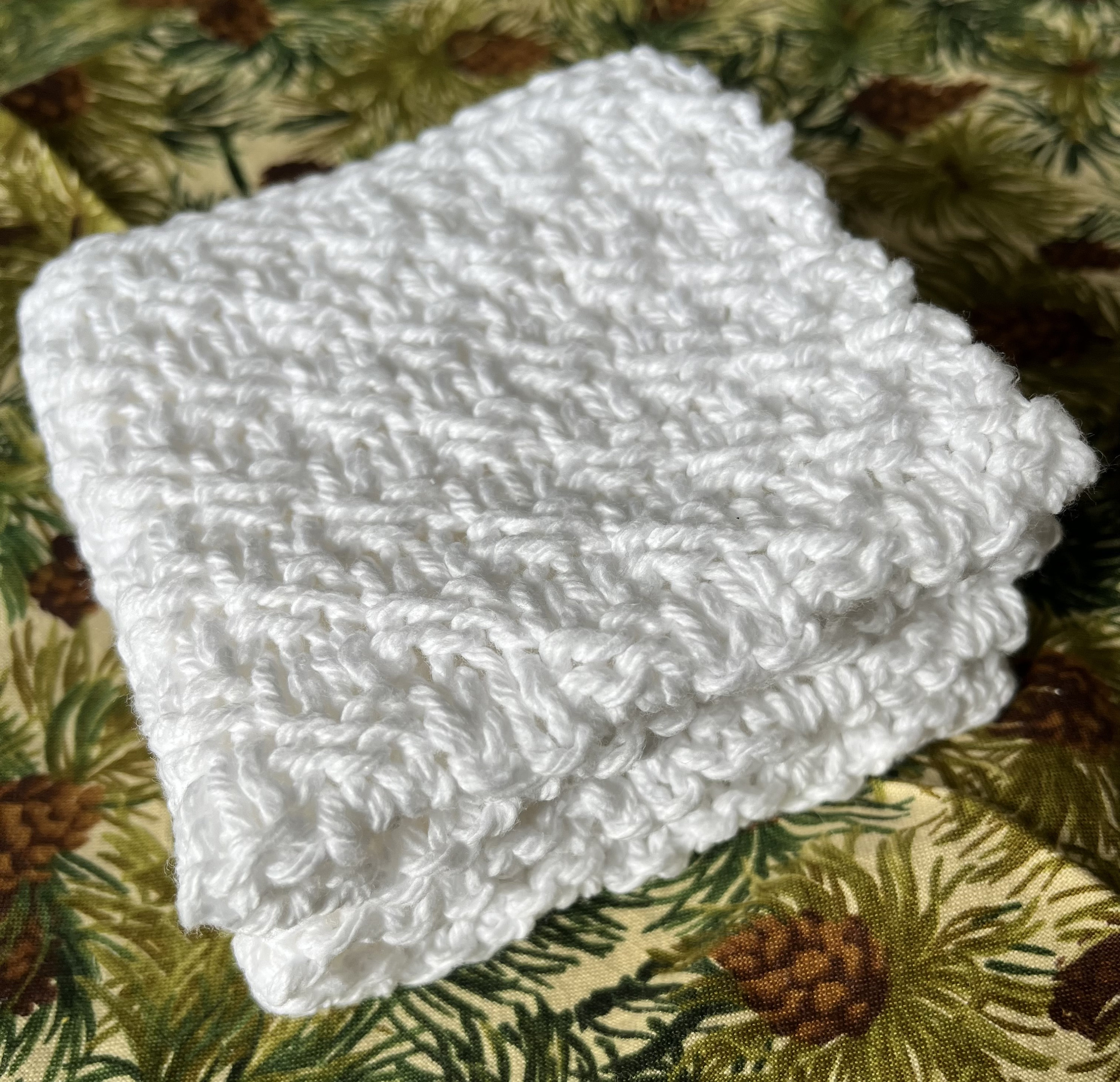 Handmade Knitted Dishcloths Set - Etsy