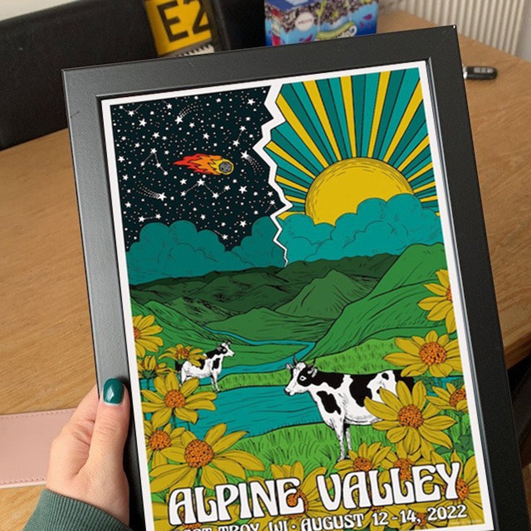 Phish Poster Alpine Valley 2022 Phish Summer Tour 2022 - Etsy