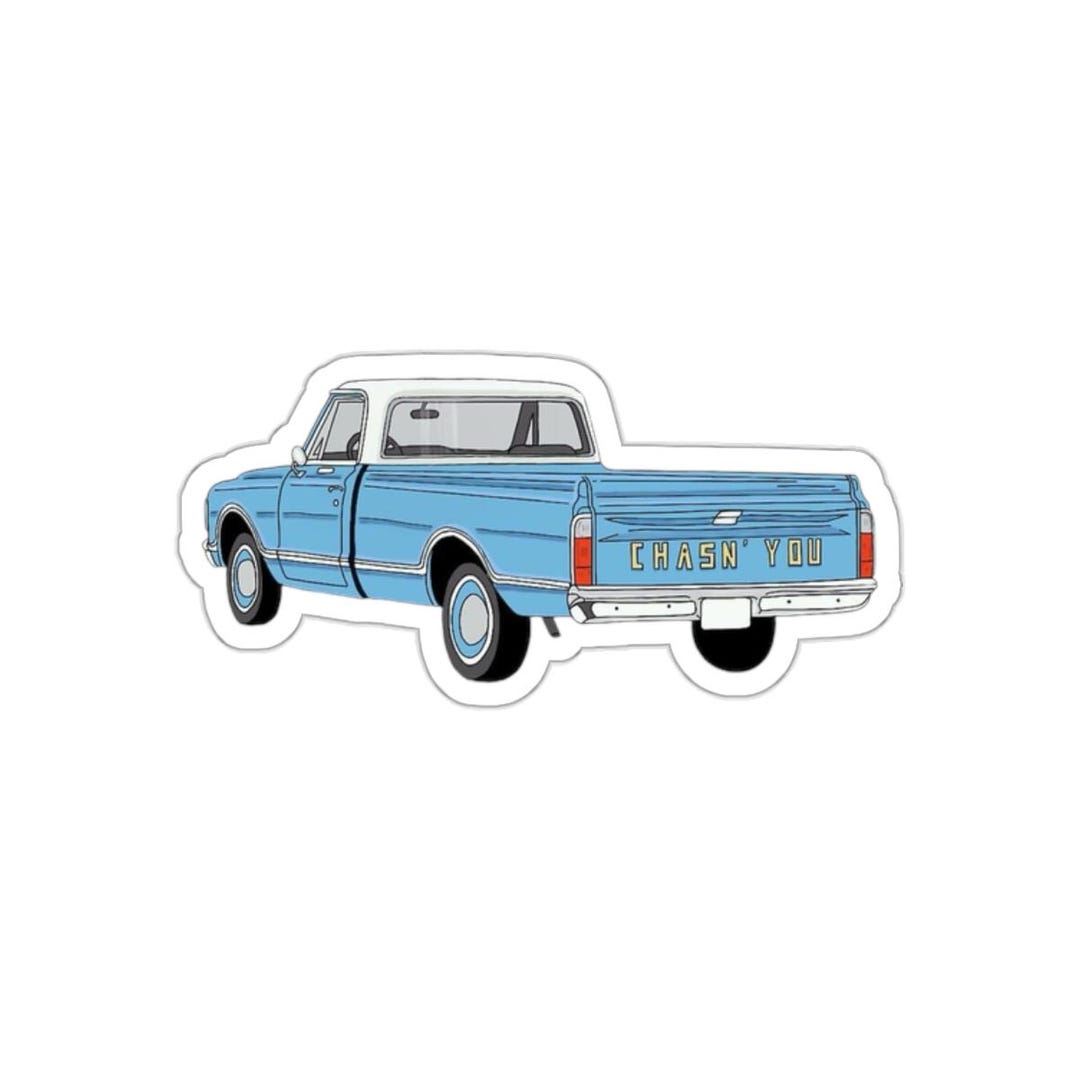 Chasin You Morgan Wallen Truck Sticker, Country Music Lover Gift, Vinyl ...