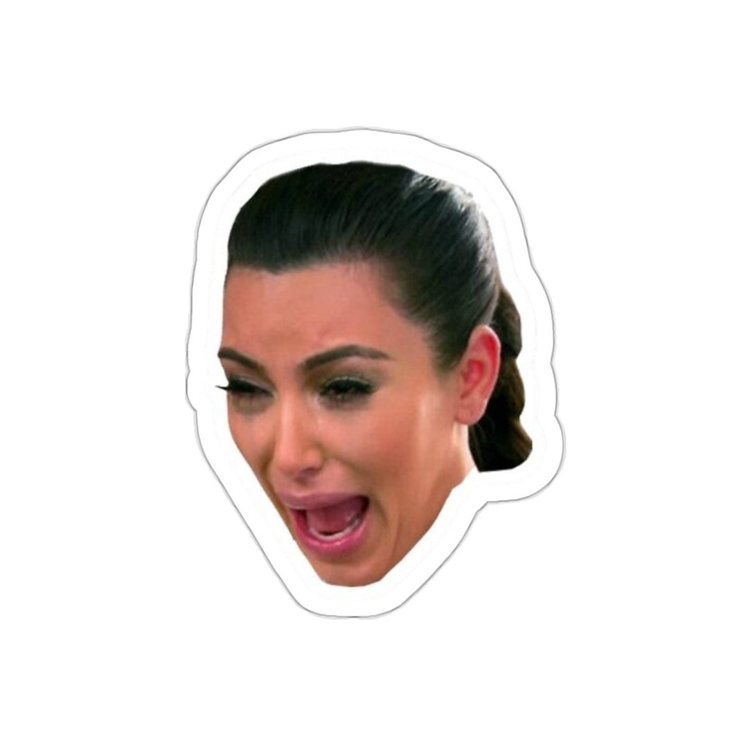 Kim Kardashian Crying Sticker - Etsy