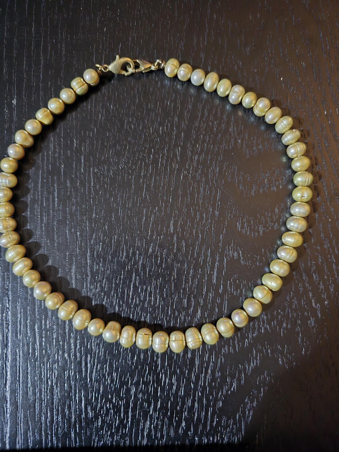 Vintage Shell Bead Necklace | Soft Sage Green | 16” - Etsy