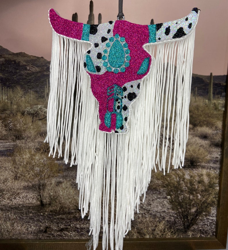 Longhorn Bull Skull Freshie Custom - Etsy