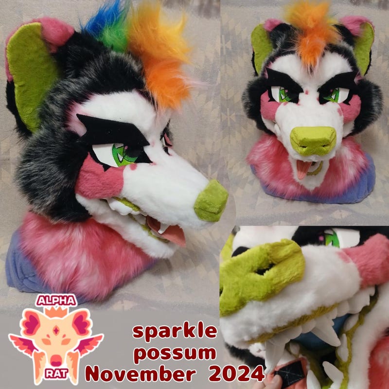 Opossum Fursuit - Etsy