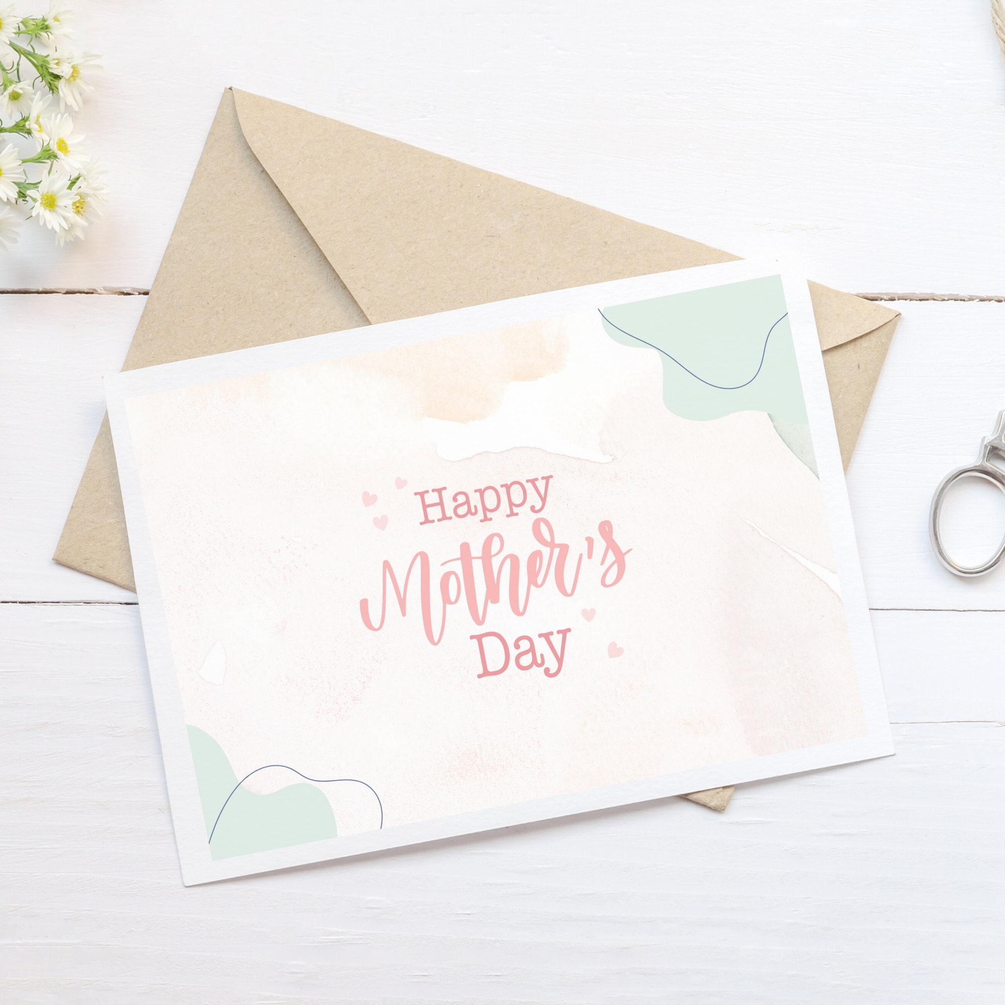 Mother's Day | Digital Print / Printable Card - Postal - Etsy