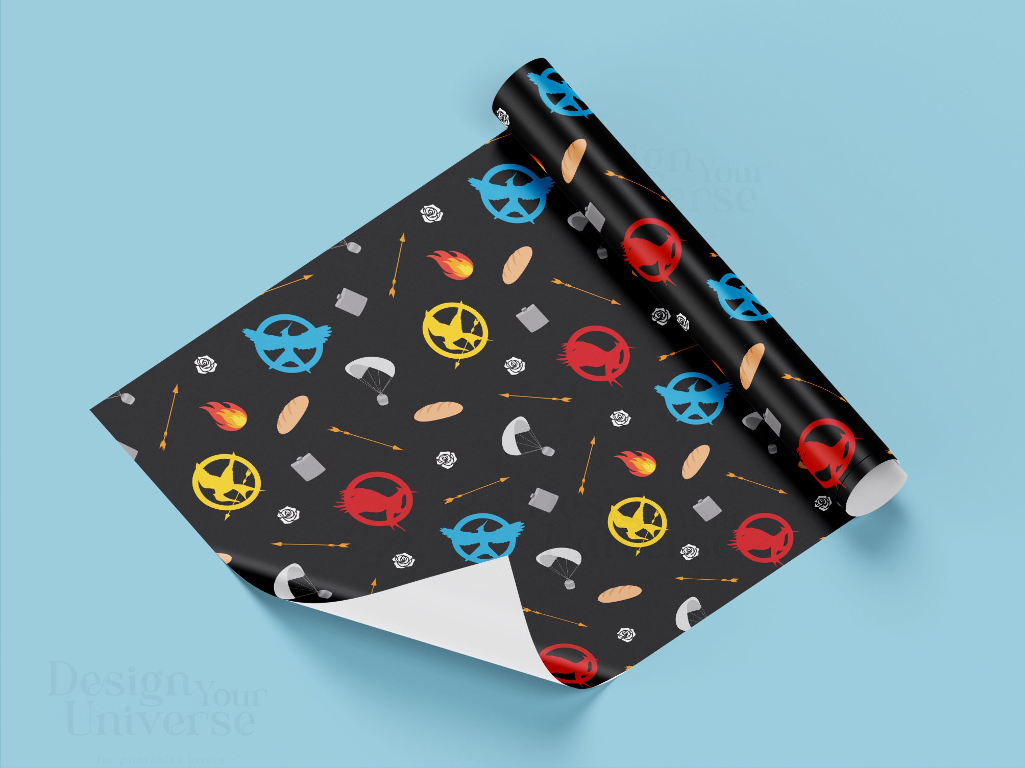 The Hunger Games Pack II | 6 Seamless Patterns | Backgrounds, Printable ...