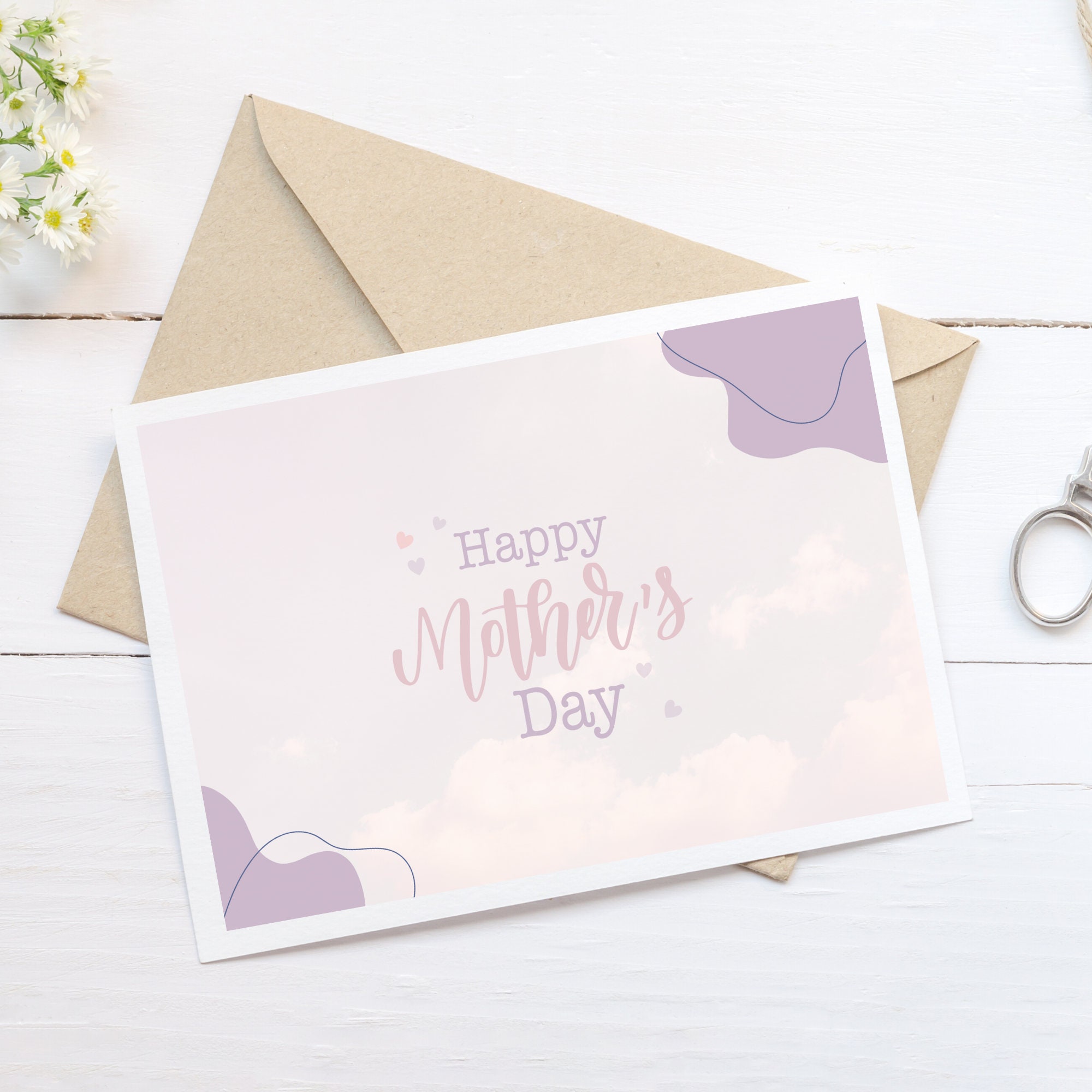 Mother's Day | Digital Print / Printable Card - Postal - Etsy