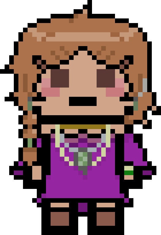 Danganronpa-style Pixel Sprites! - Etsy