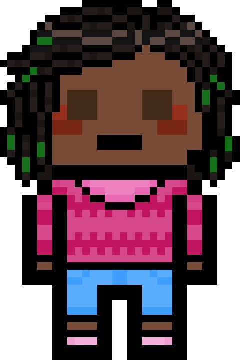 Danganronpa-style Pixel Sprites! - Etsy