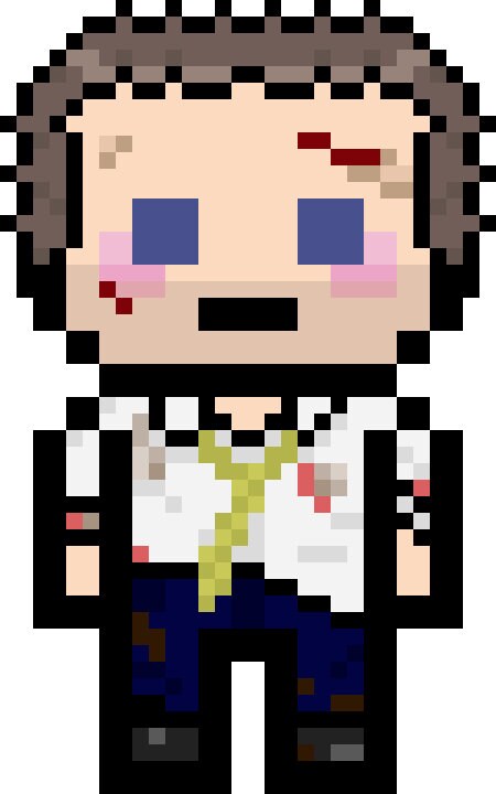 Danganronpa-style Pixel Sprites! - Etsy