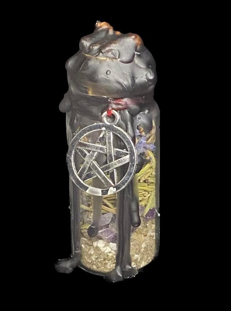 Powerful Protection Spell Jar Wards Off/ Banishes Evil Negativity and ...