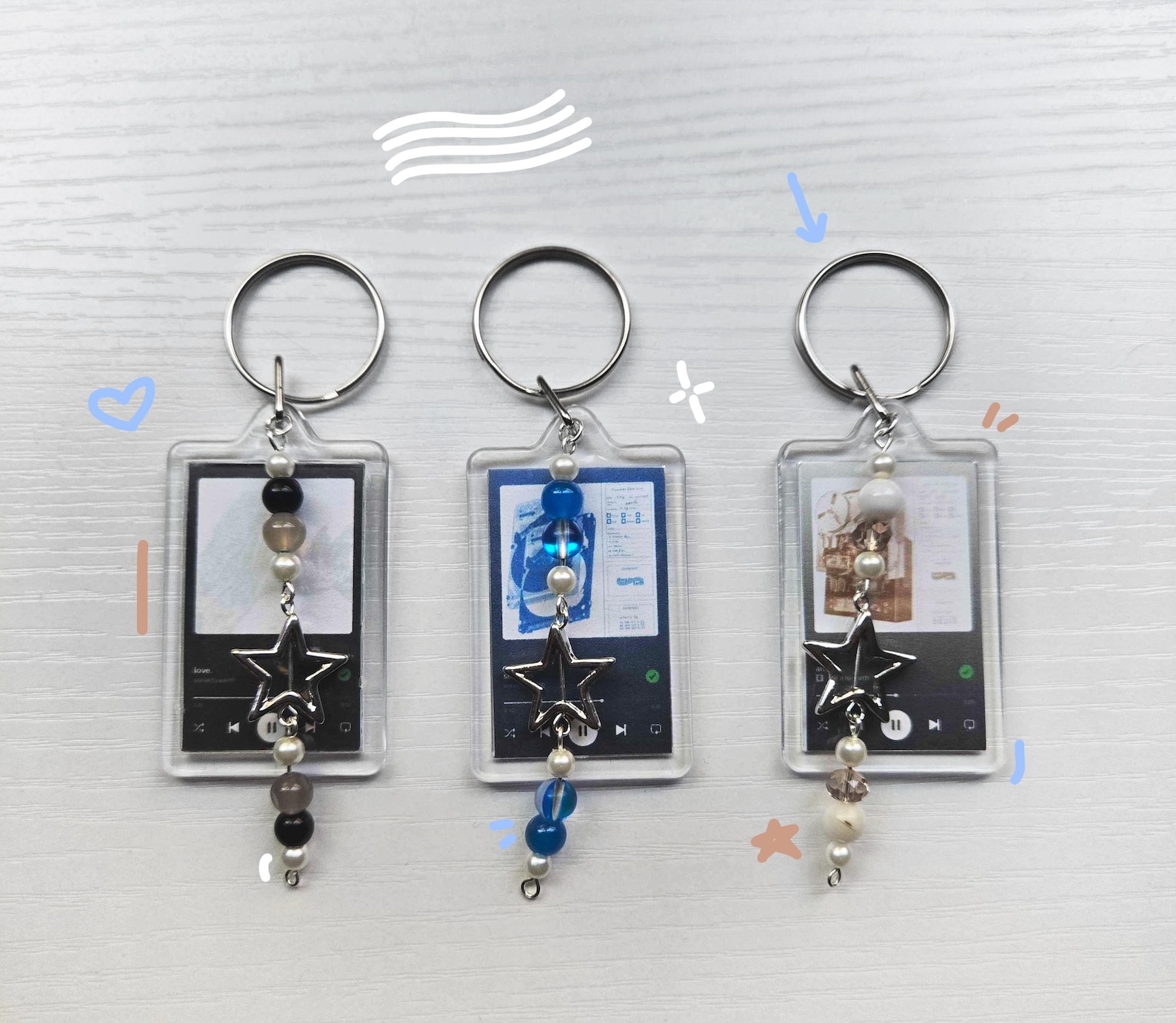 W2e Photo Keychain | Seasons | Love | Annie. | Matching Keychains ...