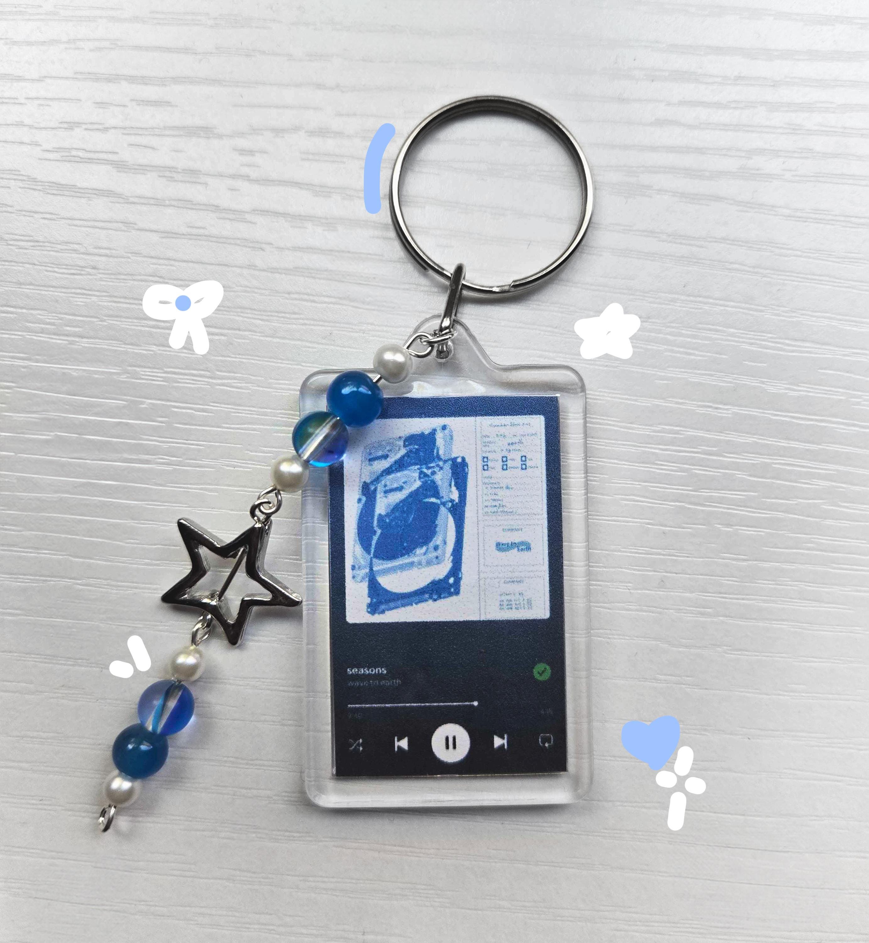 W2e Photo Keychain | Seasons | Love | Annie. | Matching Keychains ...