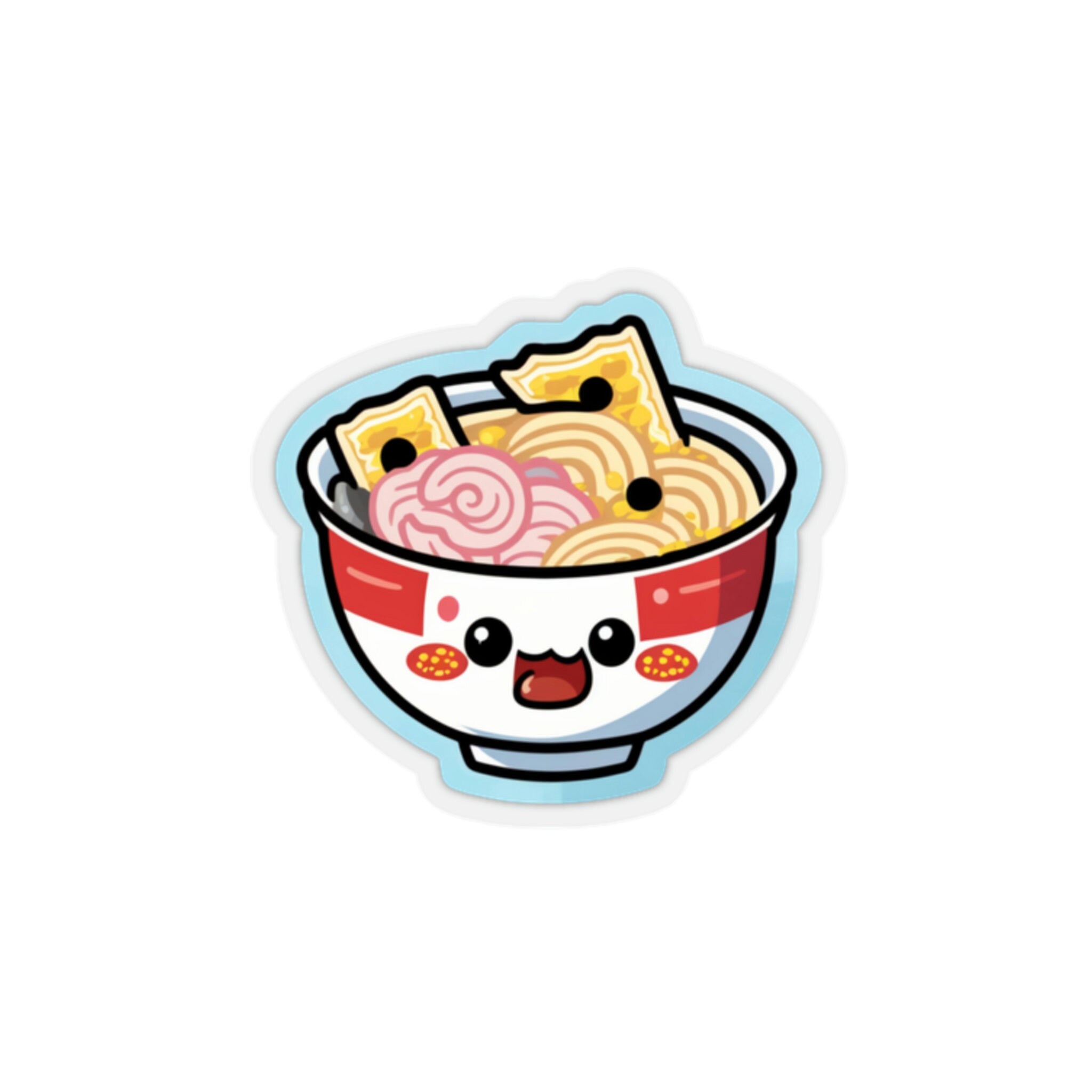 Cute Ramen Bowl Sticker Laptop Sticker Scrapbook Sticker Asian Sticker ...