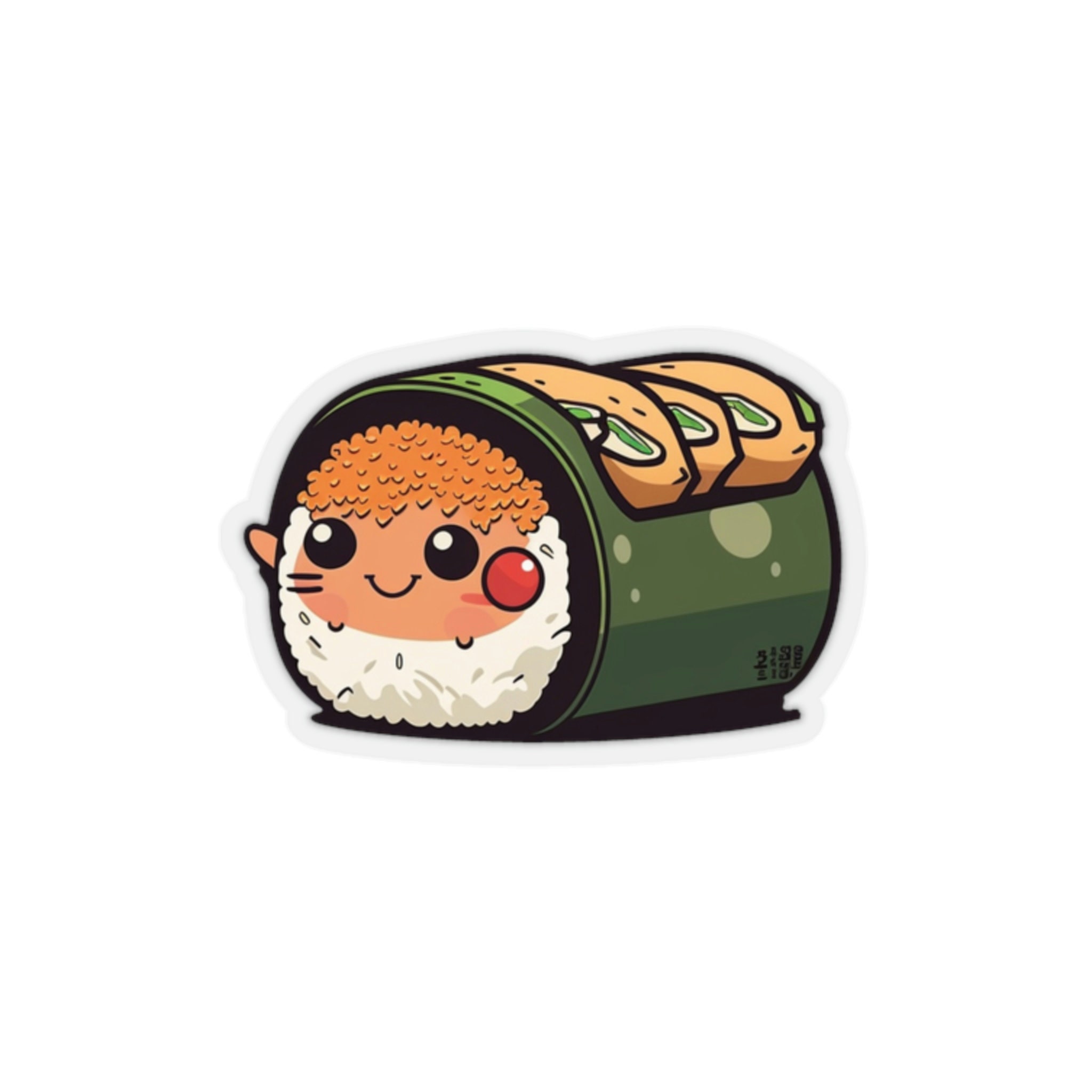 Cute Sushi Sticker Laptop Sticker Scrapbook Sticker Asian Food Sticker