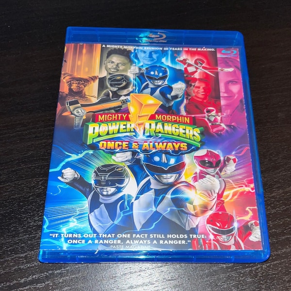 Mighty Morphin Power Rangers Once and Always Blu Ray - Etsy Mighty Morphin Power Rangers Once and Always Blu Ray - Etsy