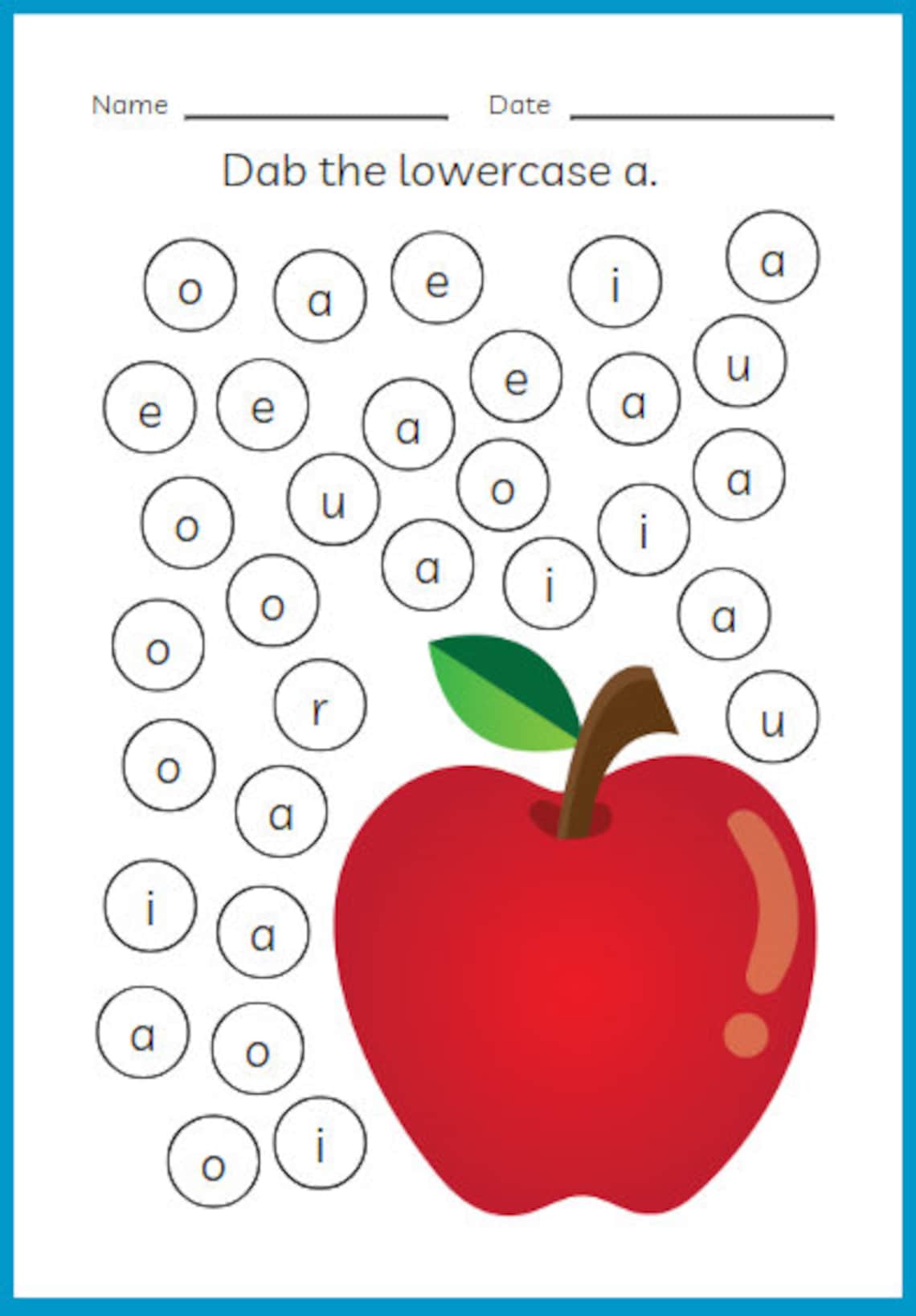 108 Pages Alphabet Preschool Workbook English Language Learning Book ...