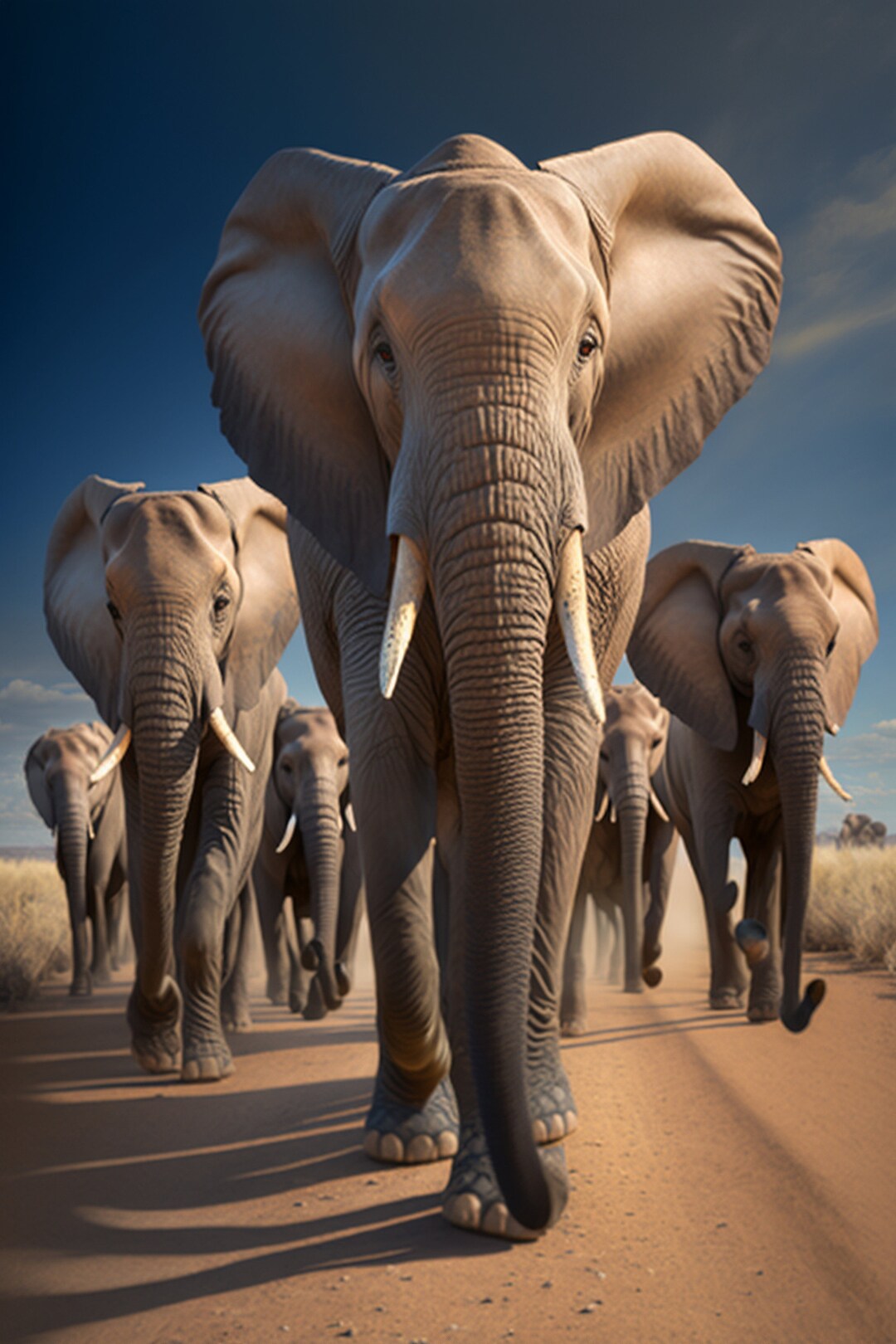 Elephant Print, Elephant Wall Art, Digital Download, Elephant Decor ...